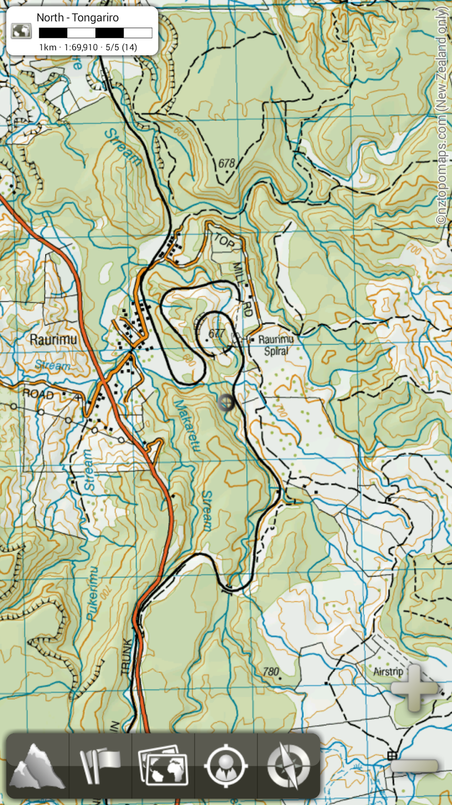 Nutters' Adventures in NZ: The world-famous Raurimu Spiral