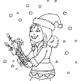 DIBUJOS DE ESQUIMALES PARA COLOREAR