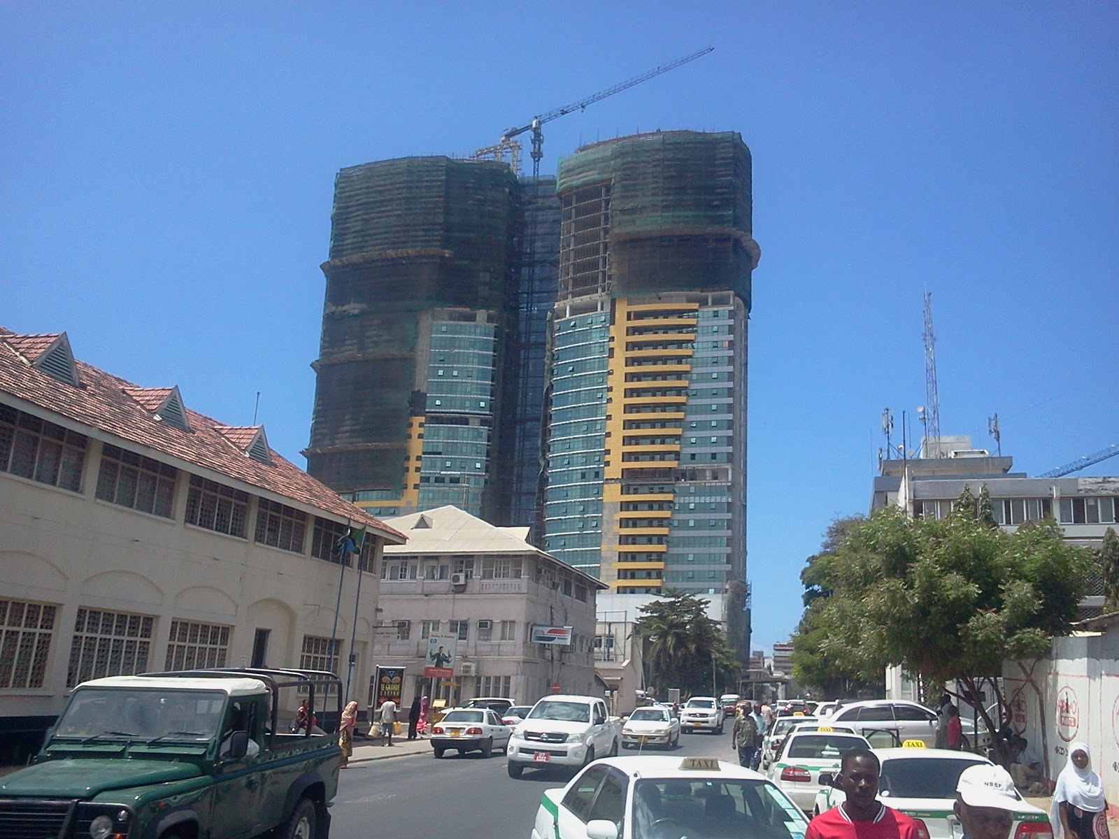 DAR ES SALAAM | PSPF Commercial Towers | 35 fl x2 | 157M|COMPLETED ...