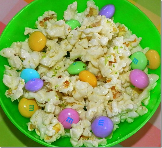 Baking And Boys!: White Chocolate and Lime Popcorn with White Chocolate ...