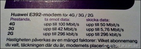 Test & Mätning av Telia 4G Mobilt Bredband | FixarFarsan