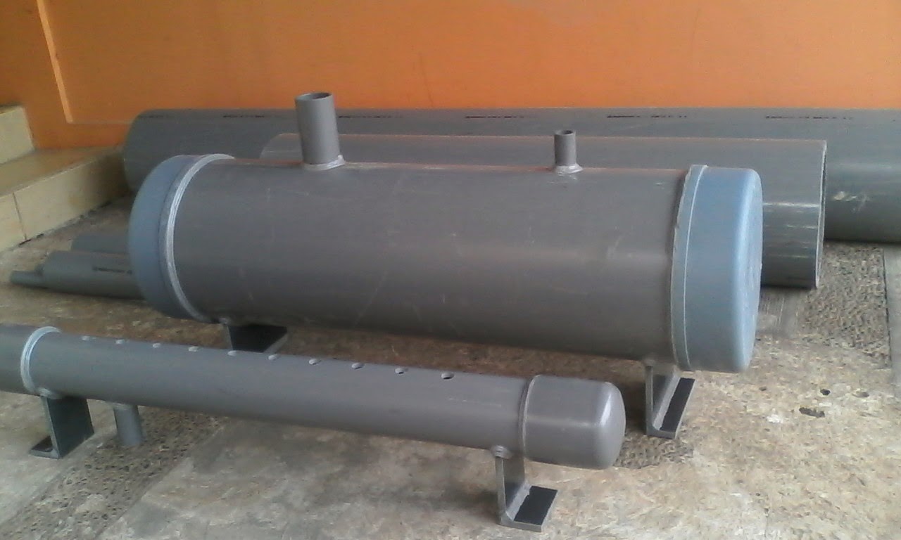Jasa Las PVC, PP, HDPE, Pipa PVC. Pembuatan Tanki, Scrubber, Ducting ...
