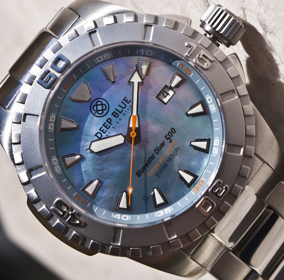 **SOLD** Deep Blue Bluewater 500 (Blue MOP Dial) (1st Generation ...