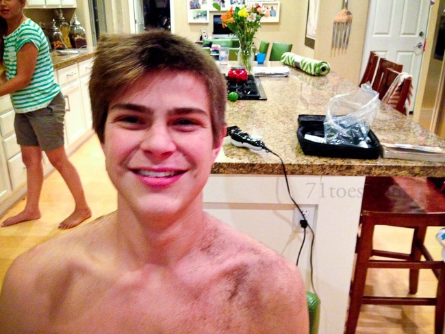 Sometimes Max Lets Us Have Fun With His Hair 71toes
