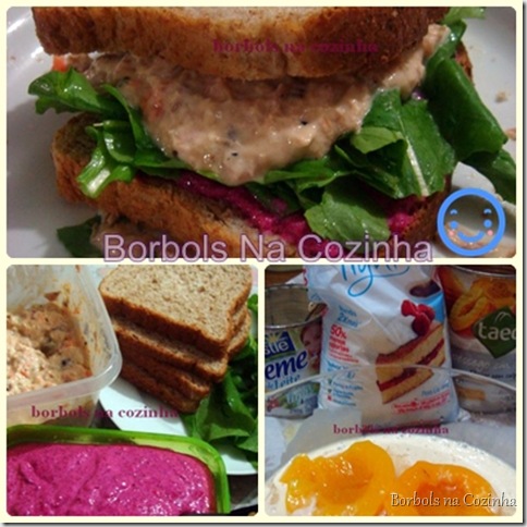Borbols na Cozinha: Lanche e Sobremesa Light