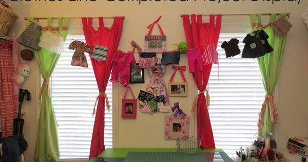 Hello Kirsti: Clothes Line Craft Room Display