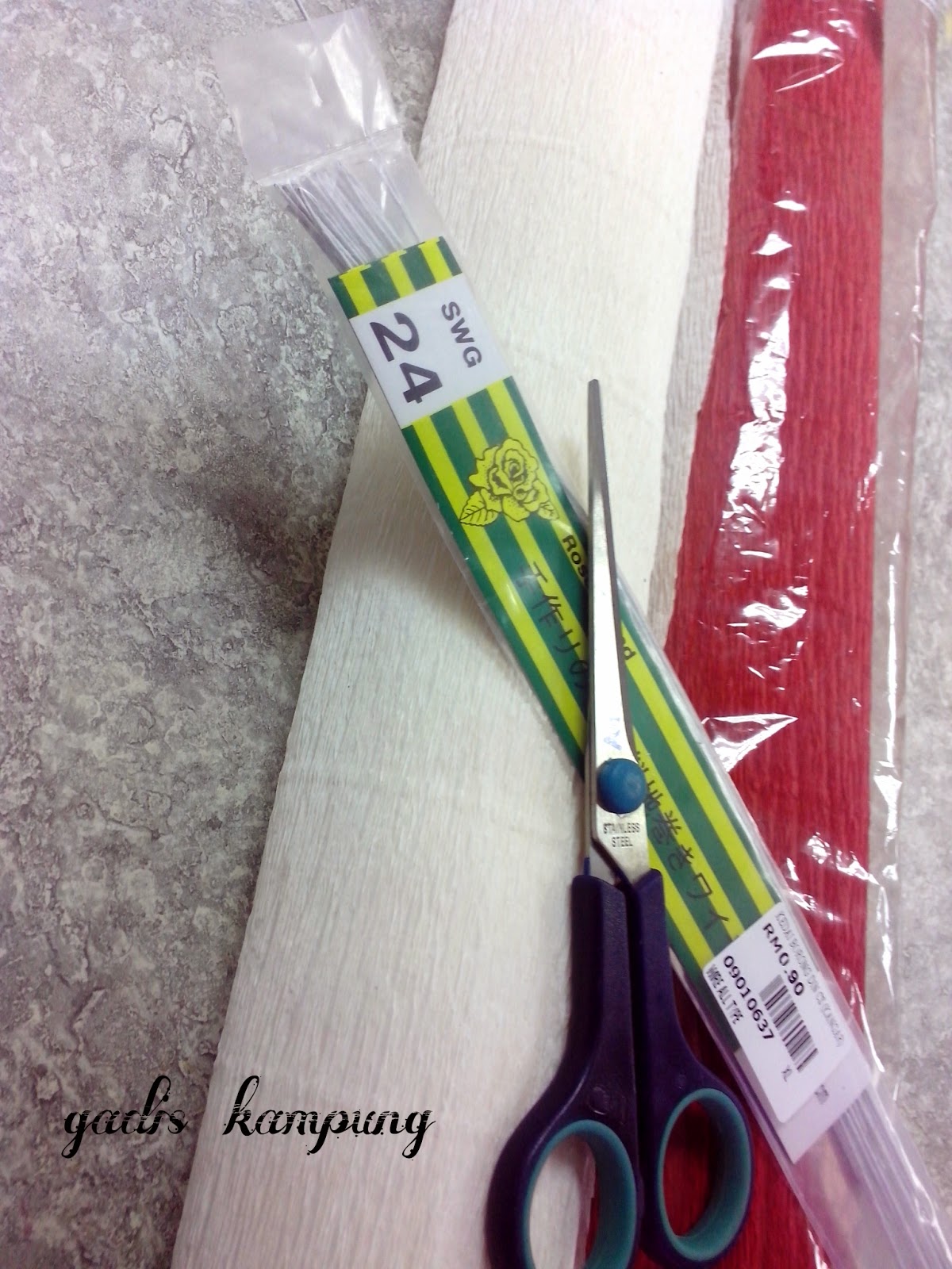 HASIL TANGAN GADIS KAMPUNG: TUTORIAL CARA MEMBUAT BUNGA ROSE DARI ...