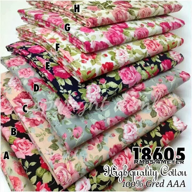 Fieza English Cotton : Kain english cotton