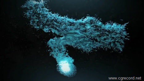 C4D tutorial Underwater particles float | CG Daily News