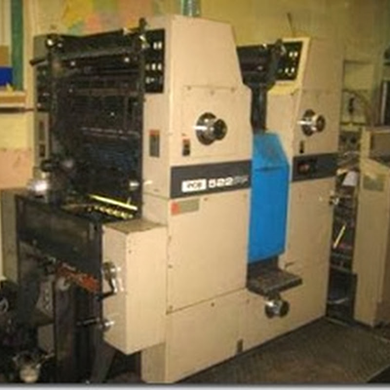 Mesin Ryobi 640K dan Ryobi 522 PF | Showroom Cetak