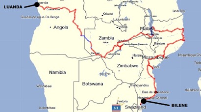 Luanda-Maputo by Bicycle: Moçambique Fase III (Estadia no Bilene)