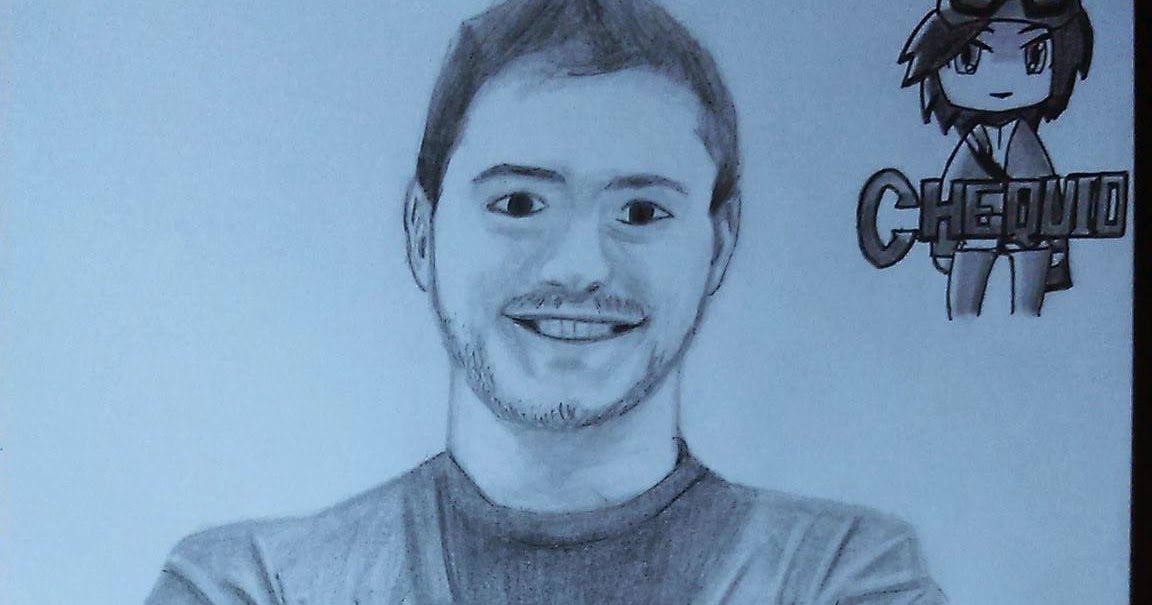 Dibujos gamers y otakus : Dibujo de ChequioProGamer