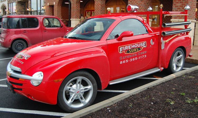 Red ssr fire truck | Chevy SSR Forum