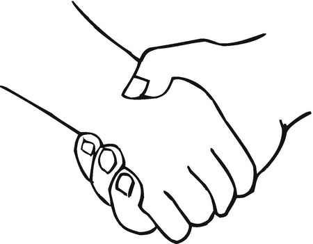 DIBUJOS PARA COLOREAR MANOS