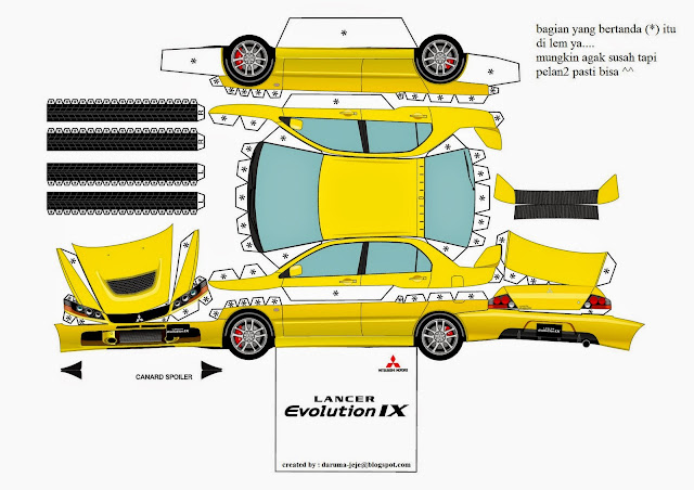 UMNC: Mobil papercraft