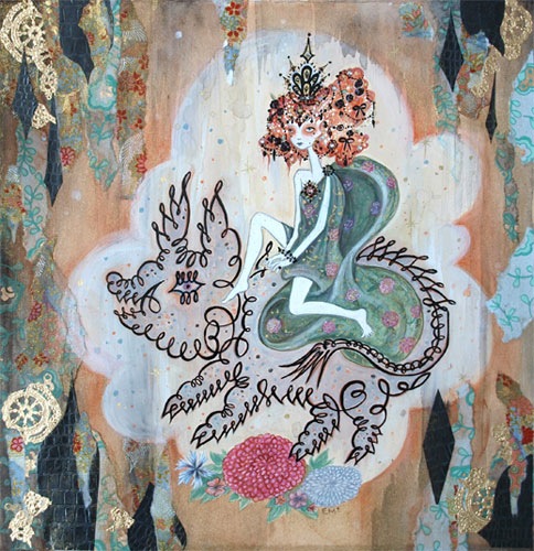 PopDrawer: Elizabeth McGrath's "With Tomorrow's Scream" at Sloan Fine Art