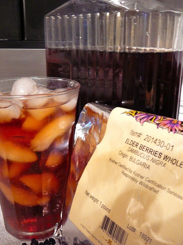 The Hidden Pantry: Black Elder Berry Iced Tea