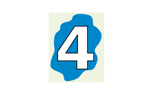 Moldes del numero 4 - Imagui