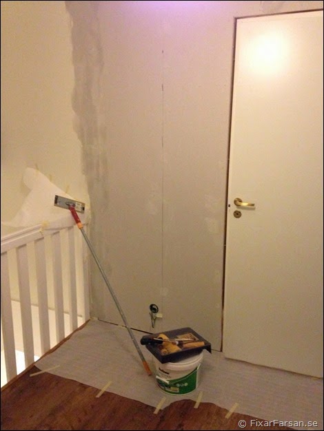 LH Spackel + Slipa + Grunda = Klart För S0502Y | FixarFarsan