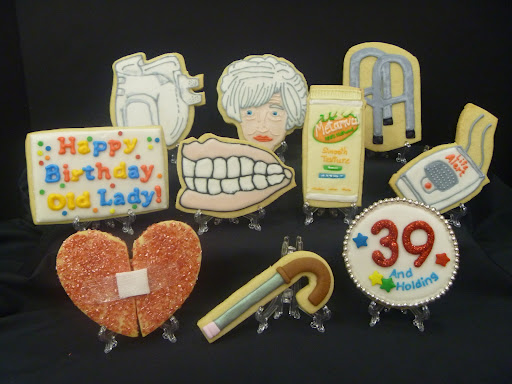 Old Lady Cookies for an "Old" Friend - Sweet Dreams and Sugar Highs