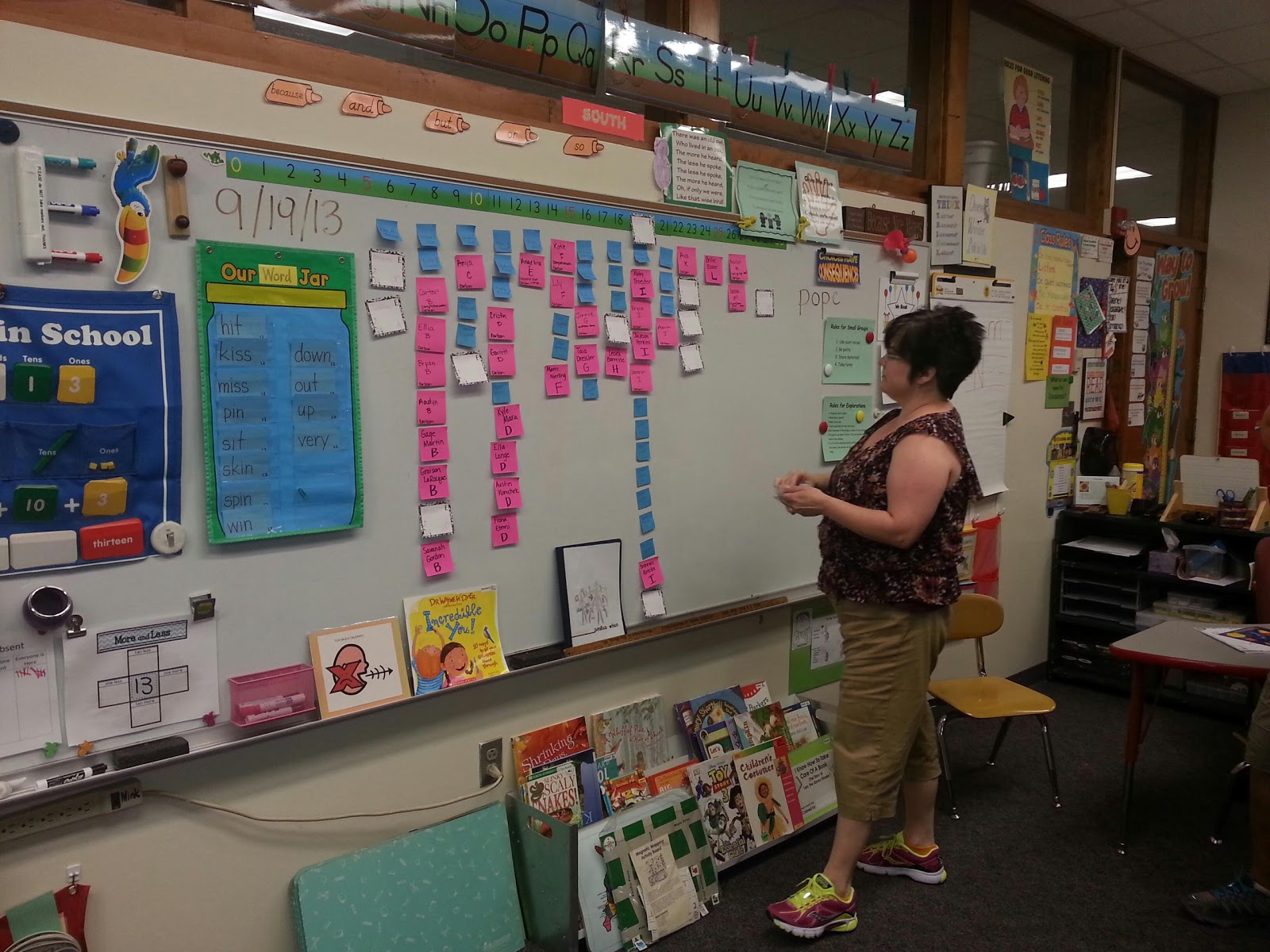 BAK Little Hawk News...: Our 1st Grade Data Wall!