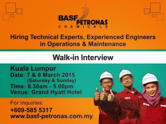 Walk In Interview BASF