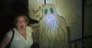 Anne and Brandon's Blog: The first ghost sighting...