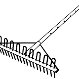 LEAF RAKE COLORING PAGES