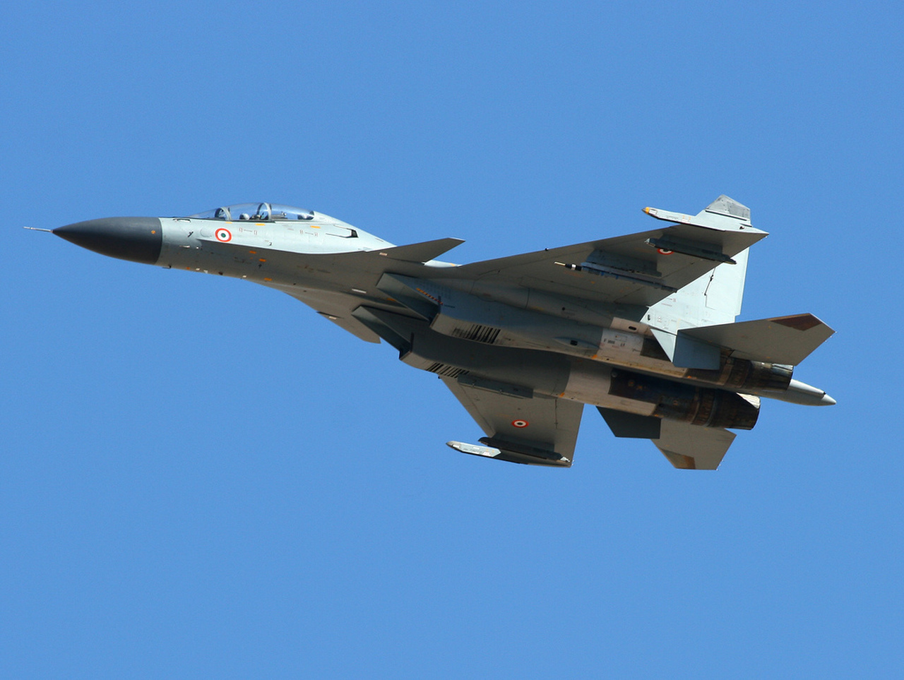Sukhoi Su-30 MKI Flanker Fighter Of The Indian Air Force [IAF ...