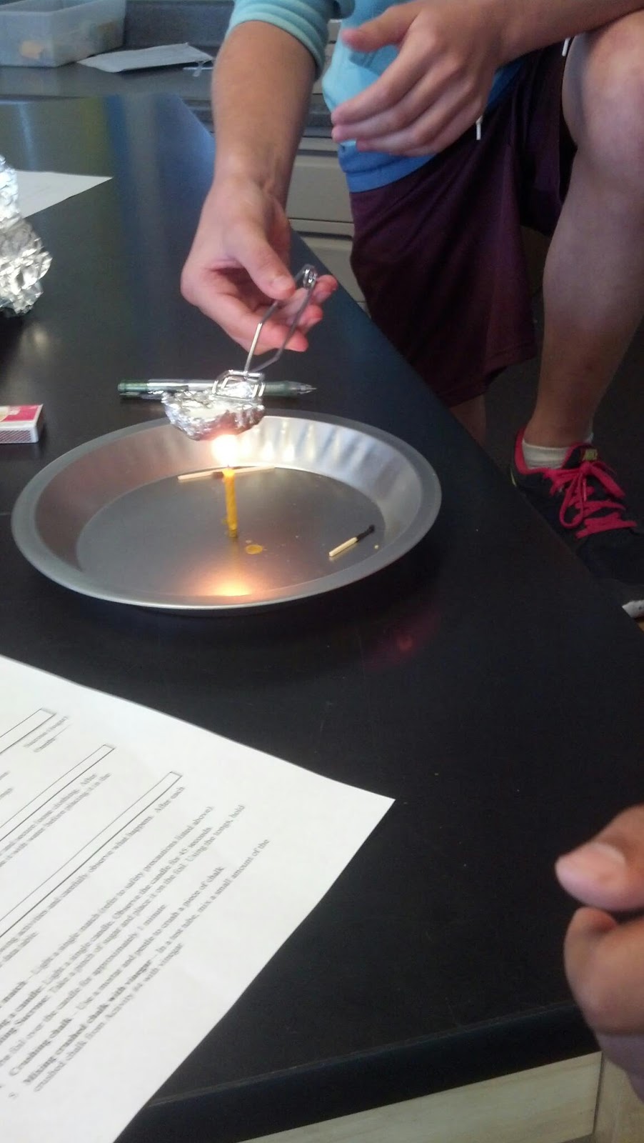 Science Rocks: Yates 2013-15: Physical and Chemical Changes Lab
