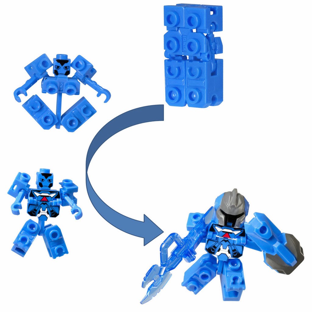 Bricker - Construction Toy by Ionix 10004 Kutor Tenkai Trooper