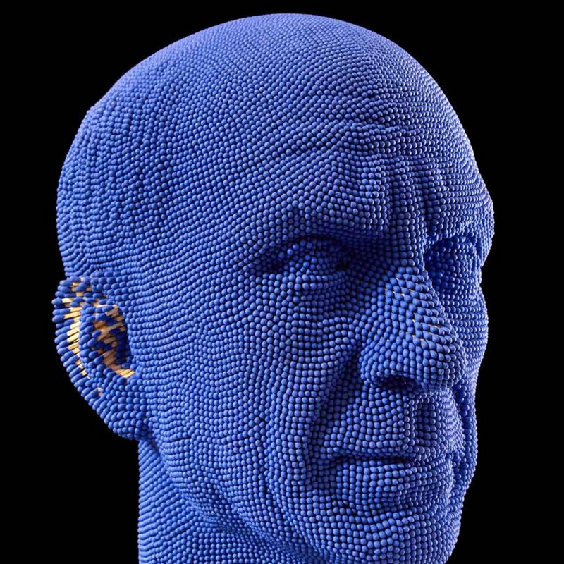 Matchstick Sculptures by David Mach | Amusing Planet