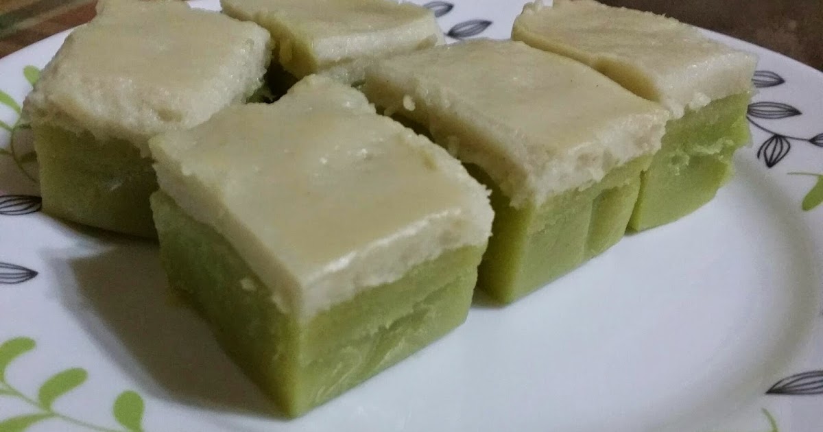 Resepi Kuih Talam Pandan Tepung Gandum