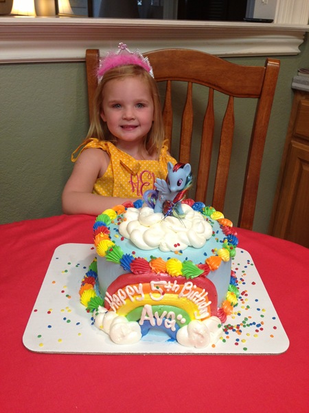 Happily Edwards After: Happy 5th Birthday Ava!!!