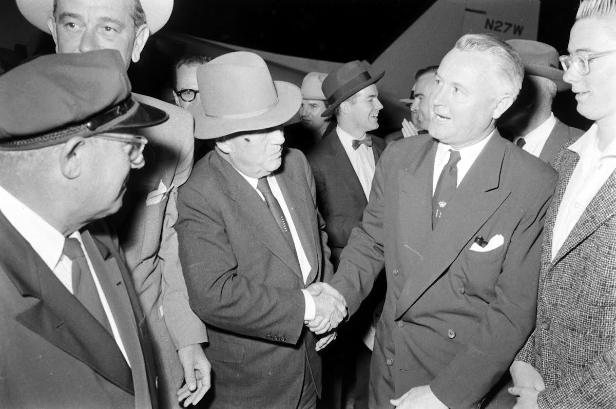 Lyndon Johnson - Sam Rayburn Return - Edward Clark — Google Arts & Culture