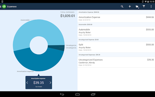 Quickbooks Online Screenshots