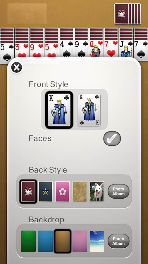 Spider-pasianssi – Android-sovellukset Google Playssa