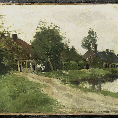 Near Breukelen on the Vecht, Nicolaas Bastert, c. 1870 - c. 1923 ...