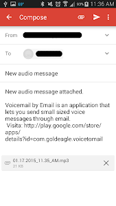 Voice by Email (Nauta) – Send audio messages through email or sms to ...