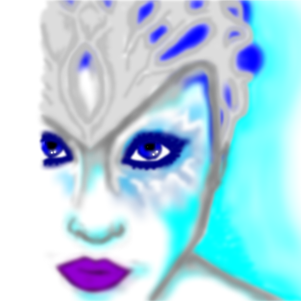 Blue Drawings Sketchport