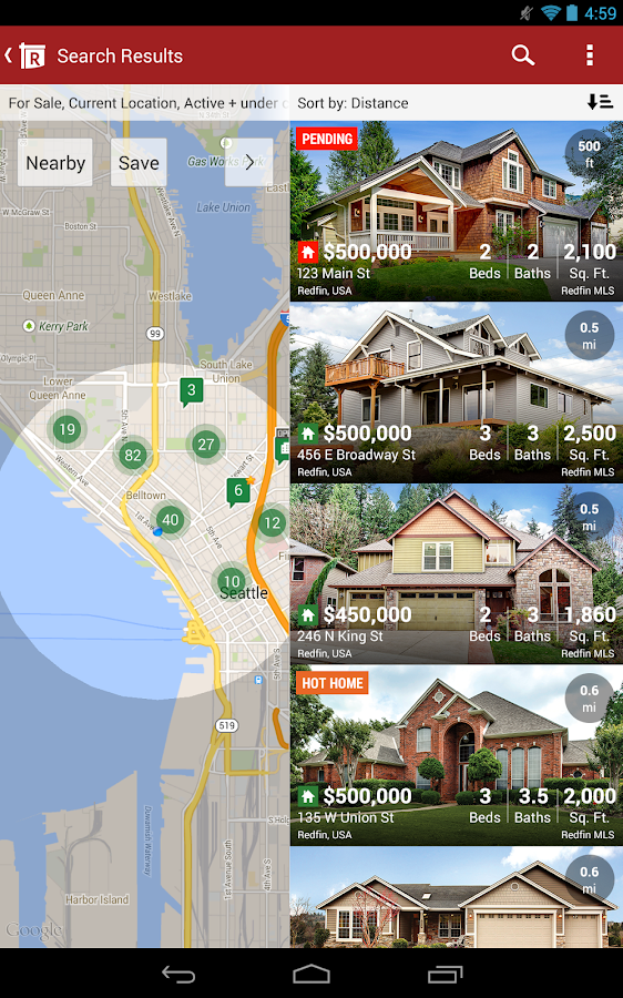 Real Estate App: Search Homes - screenshot