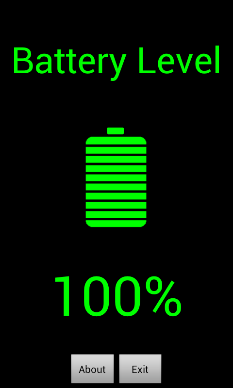 Battery Level - Android Apps on Google Play