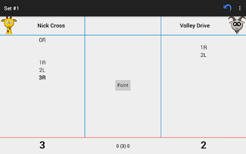 Squash scorer – Android Sports Apps