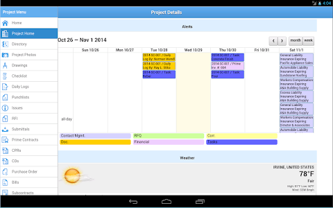 Corecon Mobile – Construction project management app used in ...