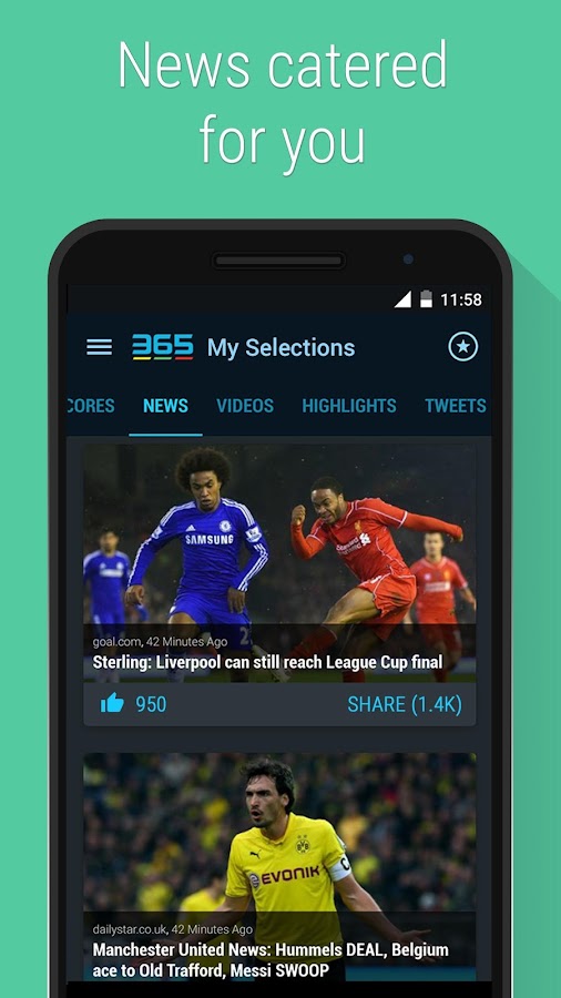 Football Scores Live 365Scores – Android Apps on Google Play