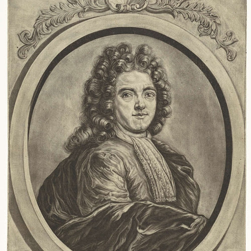 Zelfportret, Arnoud van Halen, 1683 - 1732 - Rijksmuseum