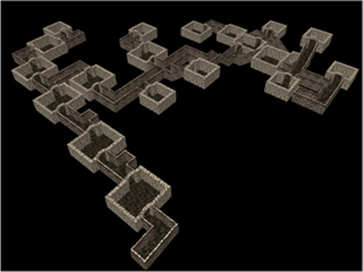 Random Dungeon Generator by Brett Unzaga | Experiments with Google