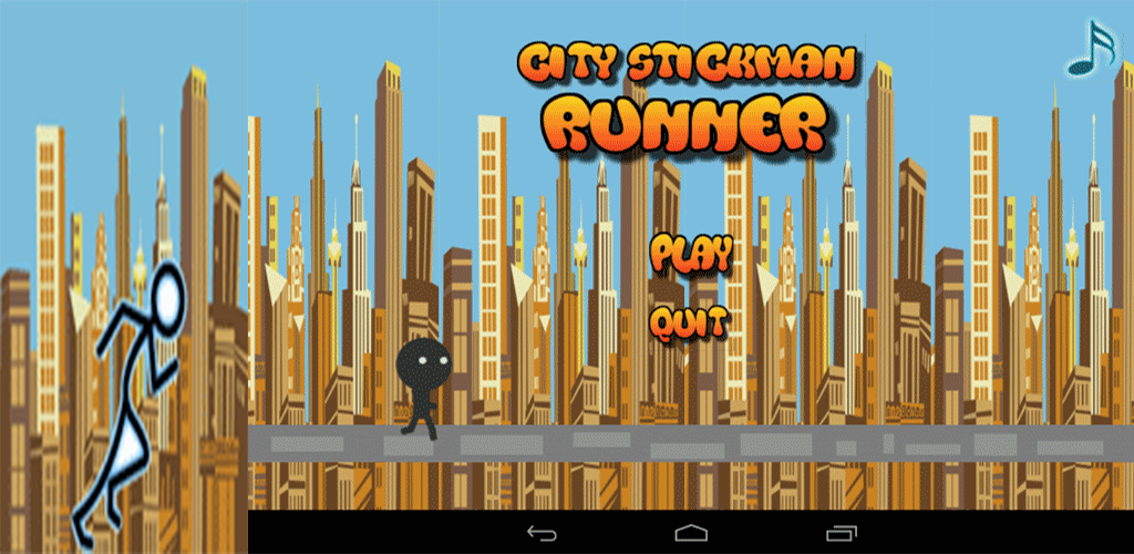 City StickMan Runner - Latest version 1.0 for Android Game Arcade