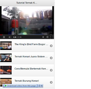 Tutorial Ternak Burung Kenari – This application contains a tutorial ...