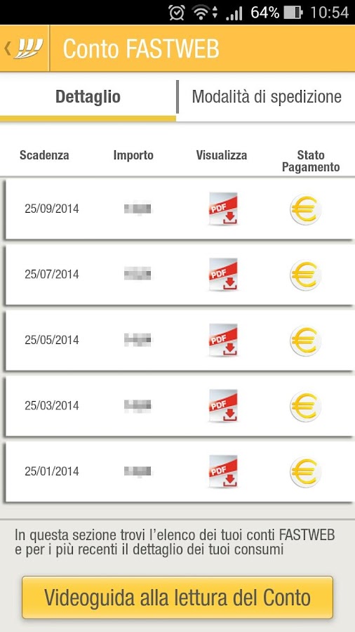 MyFASTWEB - App Android su Google Play